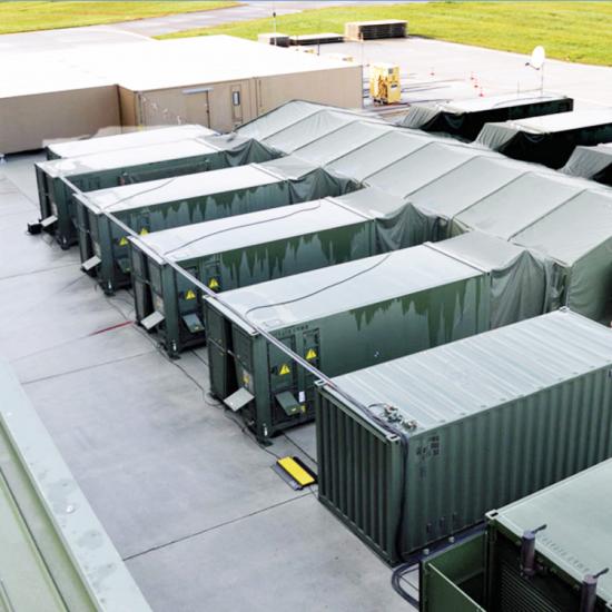 Leading Military Construction Multi Stories Modern Emergency Prefab ...